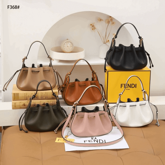 Tas Fendi Pomodorino Leather Bag F368 Semi Premium (Kode: FEN434 ...