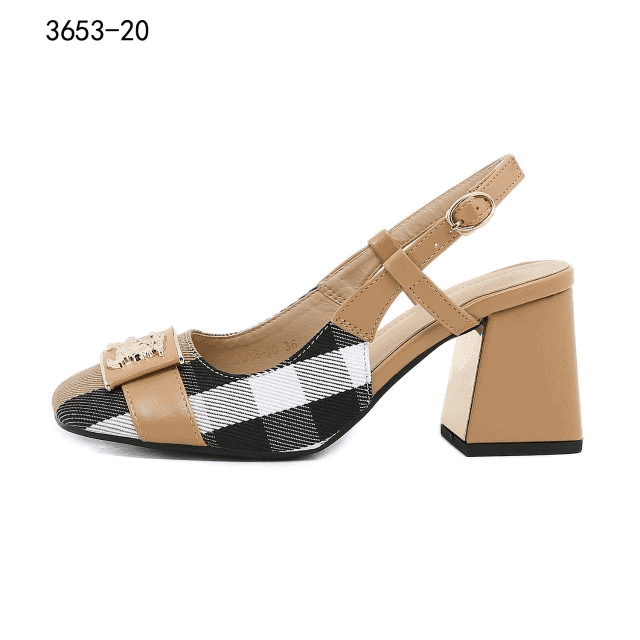 Sepatu Burberry Block Heel Shoes 3653-20 Semi Premium (Kode: BUR130 ...