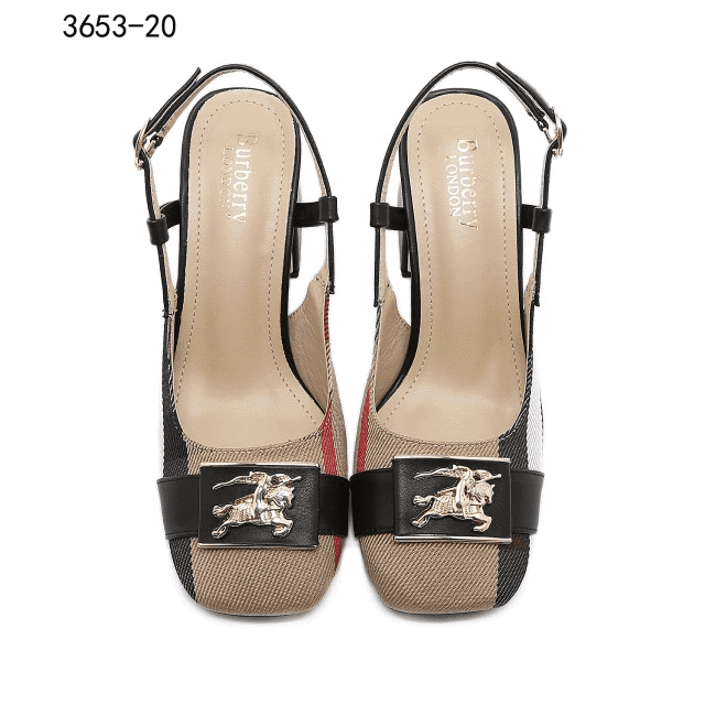 Sepatu Burberry Block Heel Shoes 3653-20 Semi Premium (Kode: BUR130 ...
