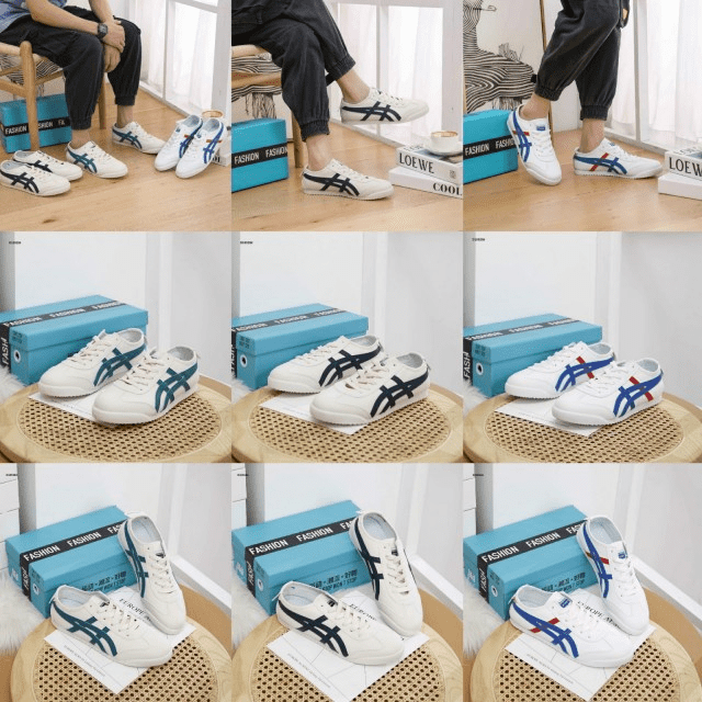 Sepatu Fashion Oneshoes Aisharksi With Rubber For Man's Sneakers D10928 ...