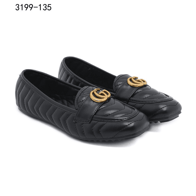 Sepatu Gucci GG Logo Calsfkin Flats Shoes 3199-135 Semi Premium (Kode ...