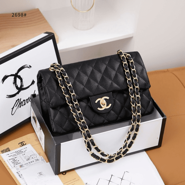 Tas Chanel Maxi Double Flap 2698 Semi Platinum (Kode: CHA416) - TasKW.com