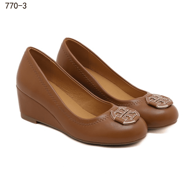 Sepatu Tory Burch Wedges 770-3 Semi Platinum (Kode: TRB116) - TasKW.com