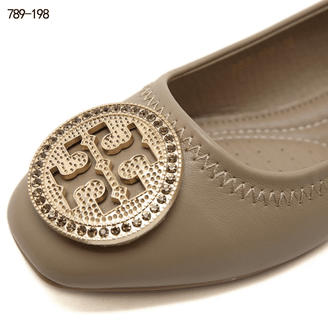 Sepatu TB Tory Burch Flatshoe 789-198 Semi Platinum (Kode: TRB127 ...