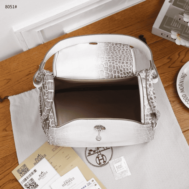 Tas Hermes Lindy Himalaya Bag 8051 Semi Platinum (Kode: HER754) - TasKW.com