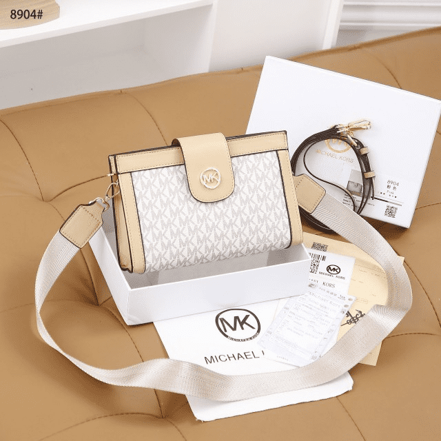 Tas MK Michael Kors 8904 Semi Platinum (Kode: MKR276) - TasKW.com