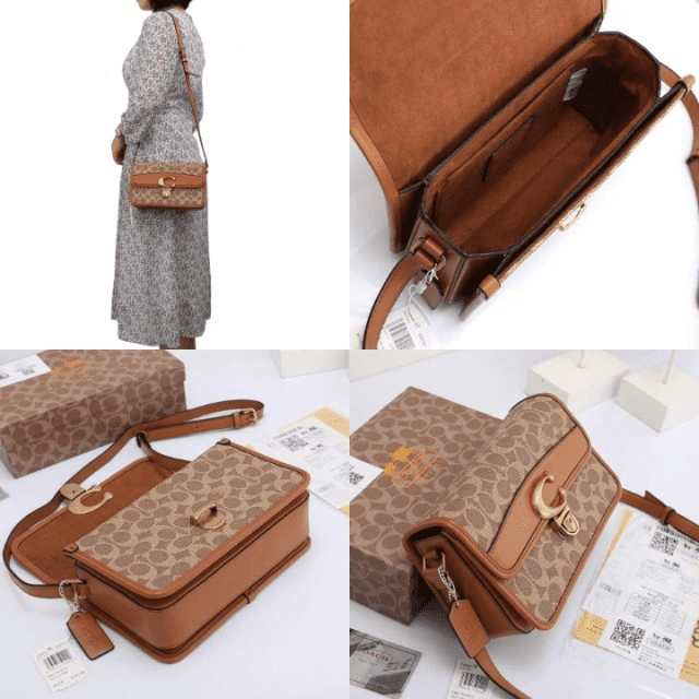 Tas Coach Studio Shoulder Bag in Signature CO 4228 KV Semi Premium ...