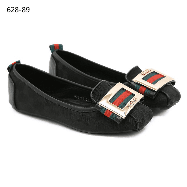 Sepatu Gucci GG Canvas New Logo Flat Shoes #628-89 Semi Premium (Kode ...
