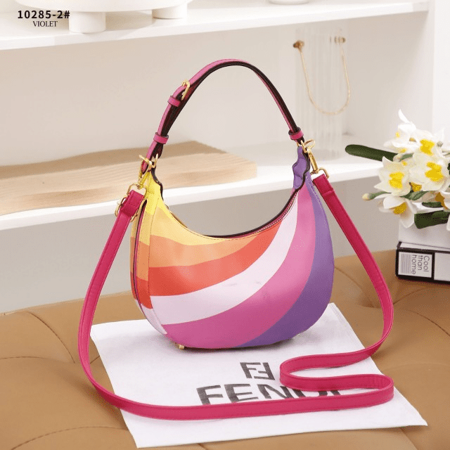 Tas Fendi Fendygraphy Small Hobo Bag With Multicolor10285 Semi Premium ...