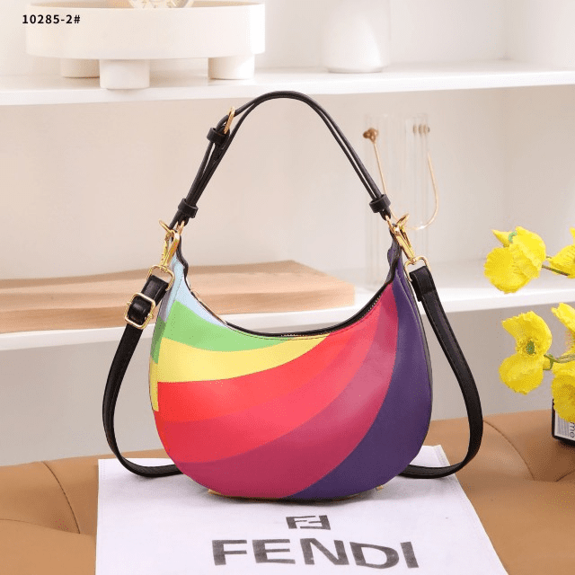Tas Fendi Fendygraphy Small Hobo Bag With Multicolor10285 Semi Premium ...