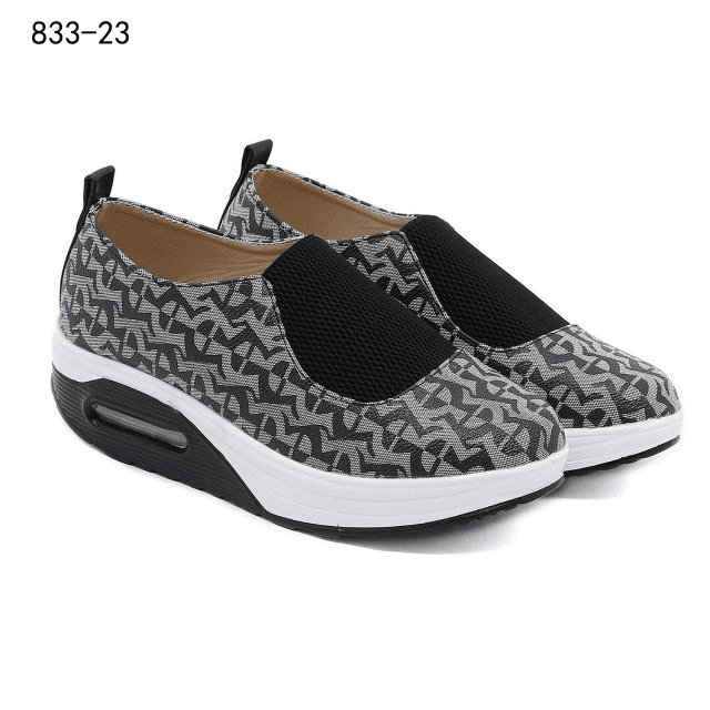 Sepatu Aigner Snekaers Women's Slip-On Shoes In Signature Coated Canvas ...