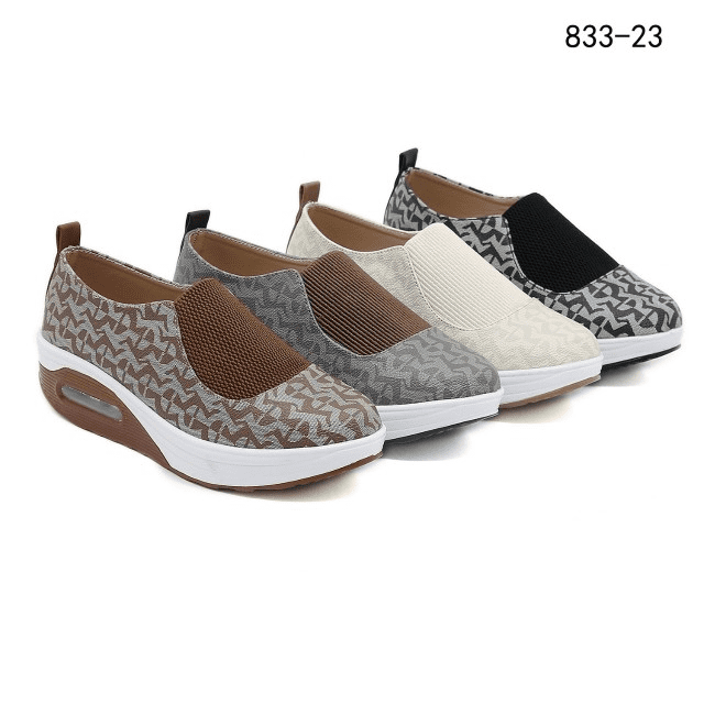 Sepatu Aigner Snekaers Women's Slip-On Shoes In Signature Coated Canvas ...