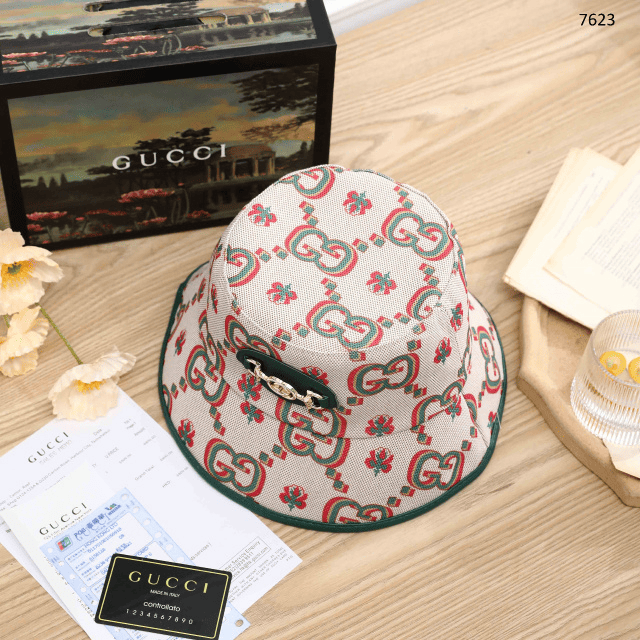 Topi Gucci Bucket Hat 7623 Semi Premium (Kode: TOP137) - TASKW.COM