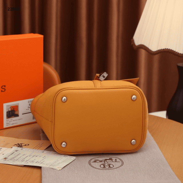 Tas Hermes New Picotin 2209 Semi Platinum (Kode: HER762) - TasKW.com