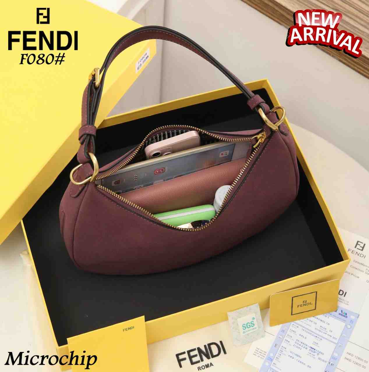 Tas Fendi Launches The New Fendigraphy Handbag Semi Original (Kode ...