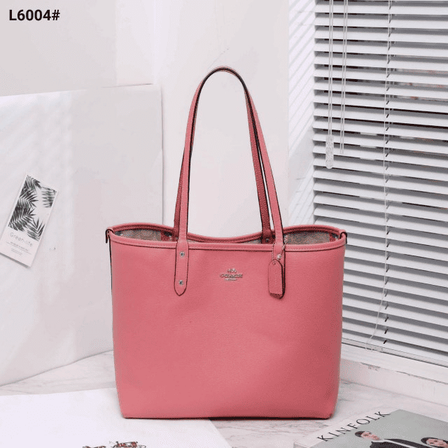 Tas Coach Reversible Back and Forth Tote Bag Strawberry Edition Set ...