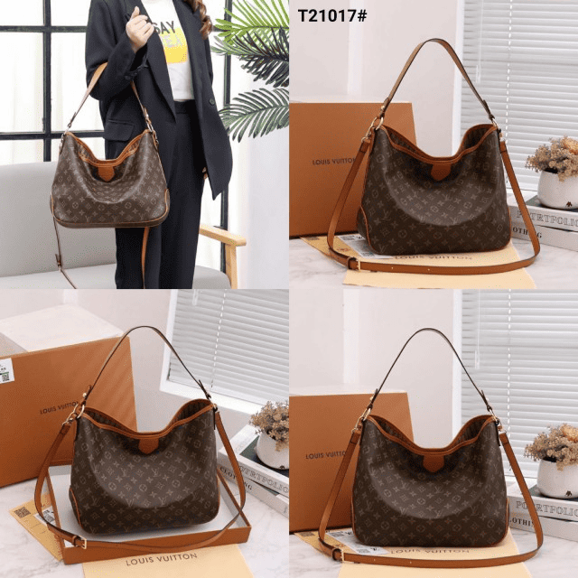 Tas Lv Louis Vuitton Delightful PM Authentic T21017 Semi Platinum (Kode ...