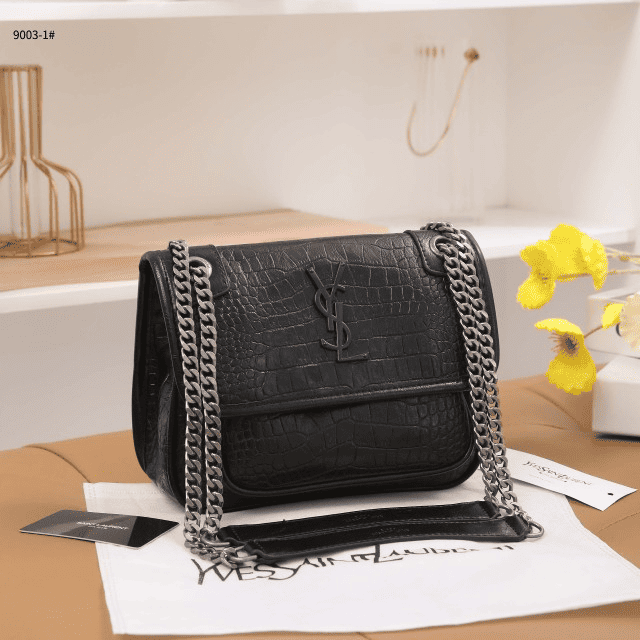 Tas YSL Yves Saint Laurent 9003-1 Semi Platinum (Kode: YSL194) - TasKW.com