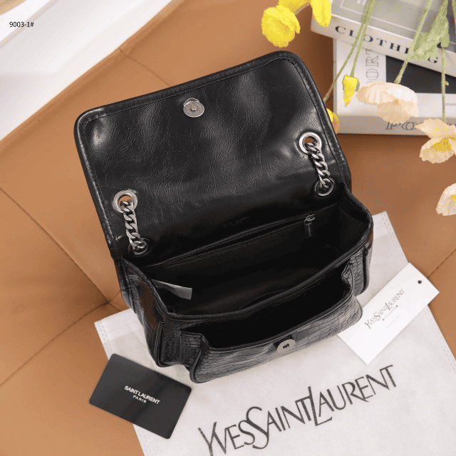 Tas YSL Yves Saint Laurent 9003-1 Semi Platinum (Kode: YSL194) - TasKW.com