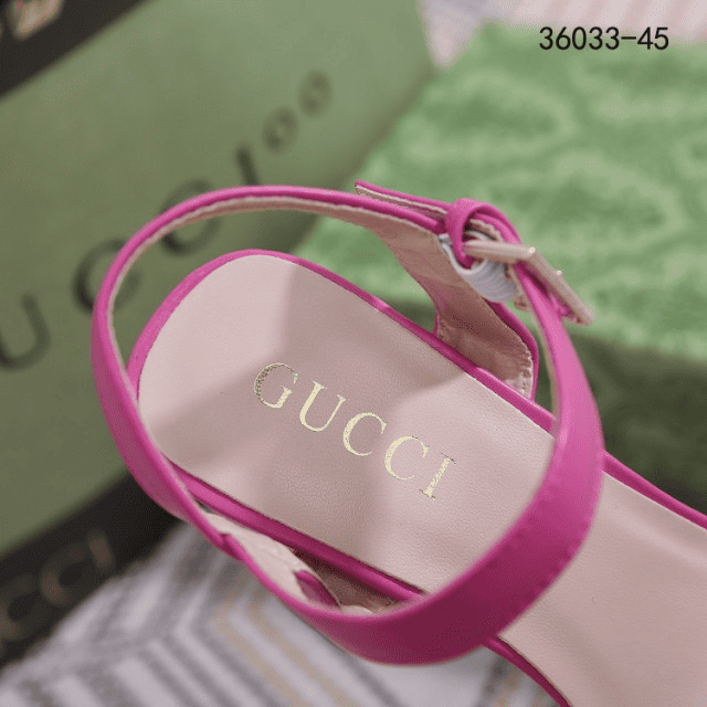 Sepatu Gucci 36033-45 Heels Semi Platinum (Kode: GUC747) - TasKW.com