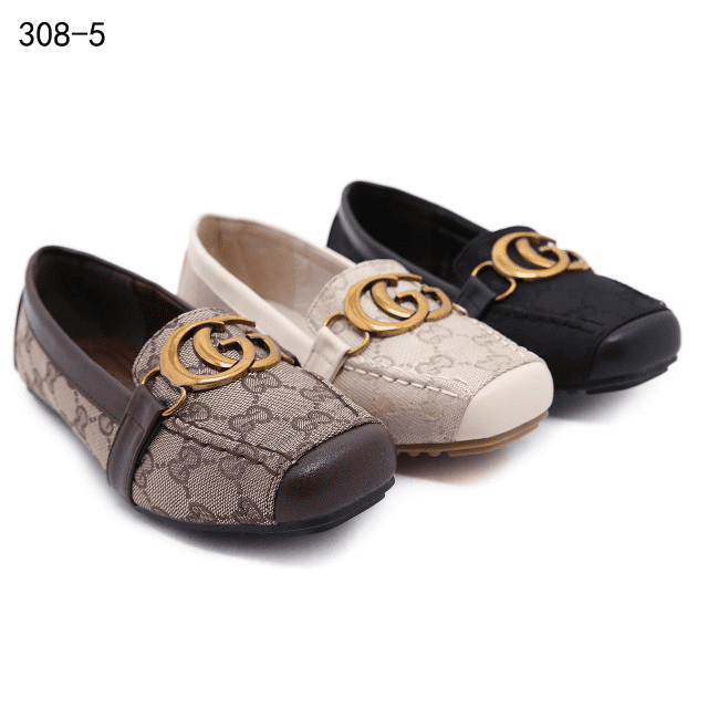 Sepatu Gucci 308-5 GG Marmont Canvas Flat Shoes Semi Premium (Kode ...
