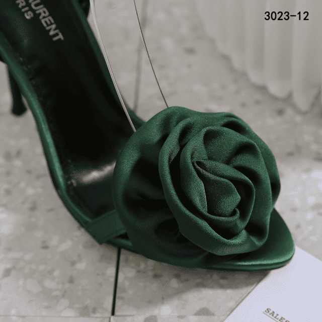 Sepatu YSL Yves Saint Laurent 3032-12 Heels Semi Platinum (Kode: YSL203 ...