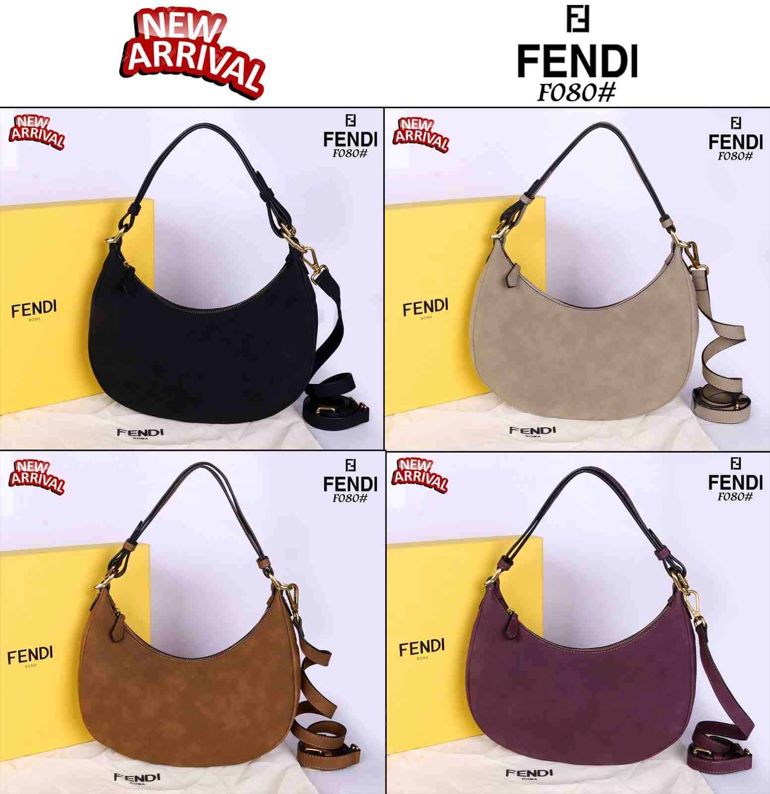 Tas Fendi Launches The New Fendigraphy Handbag F080 Semi Platinum (Kode ...