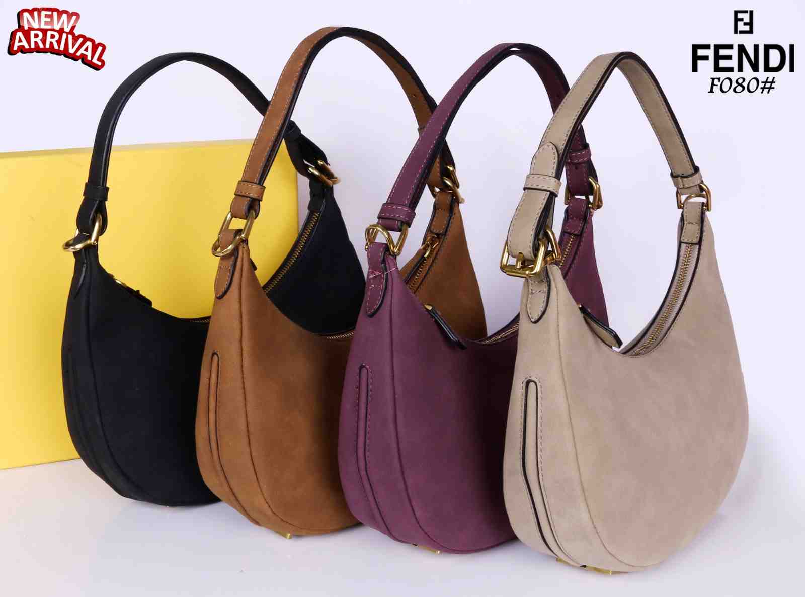 Tas Fendi Launches The New Fendigraphy Handbag F080 Semi Platinum (Kode ...