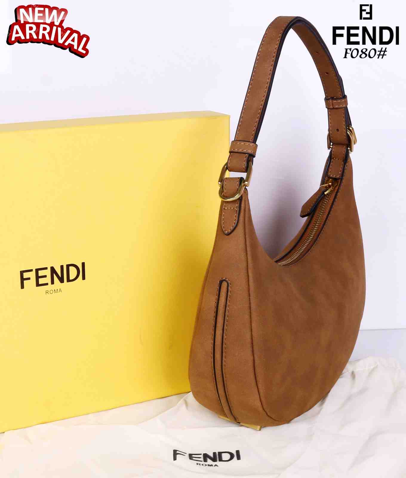 Tas Fendi Launches The New Fendigraphy Handbag F080 Semi Platinum (Kode ...