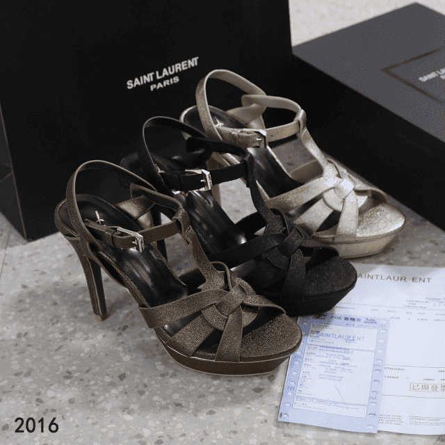 Sepatu Ysl Yves Saint Laurent 2016 Tribute Semi Platinum (Kode: YSL206 ...