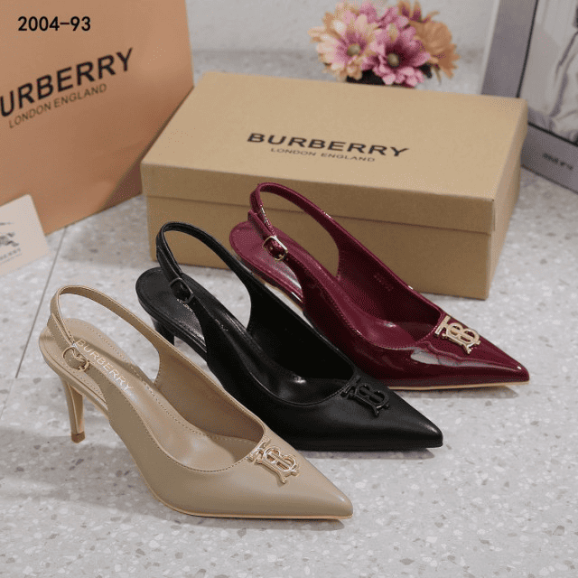 Sepatu Burberry 2004-93 Heels Semi Platinum (Kode: BUR157) - TasKW.com