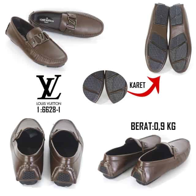 Sepatu Pria Sepatu LV Man 6628-1 Semi Premium (Kode: SLV304) - TasKW.com