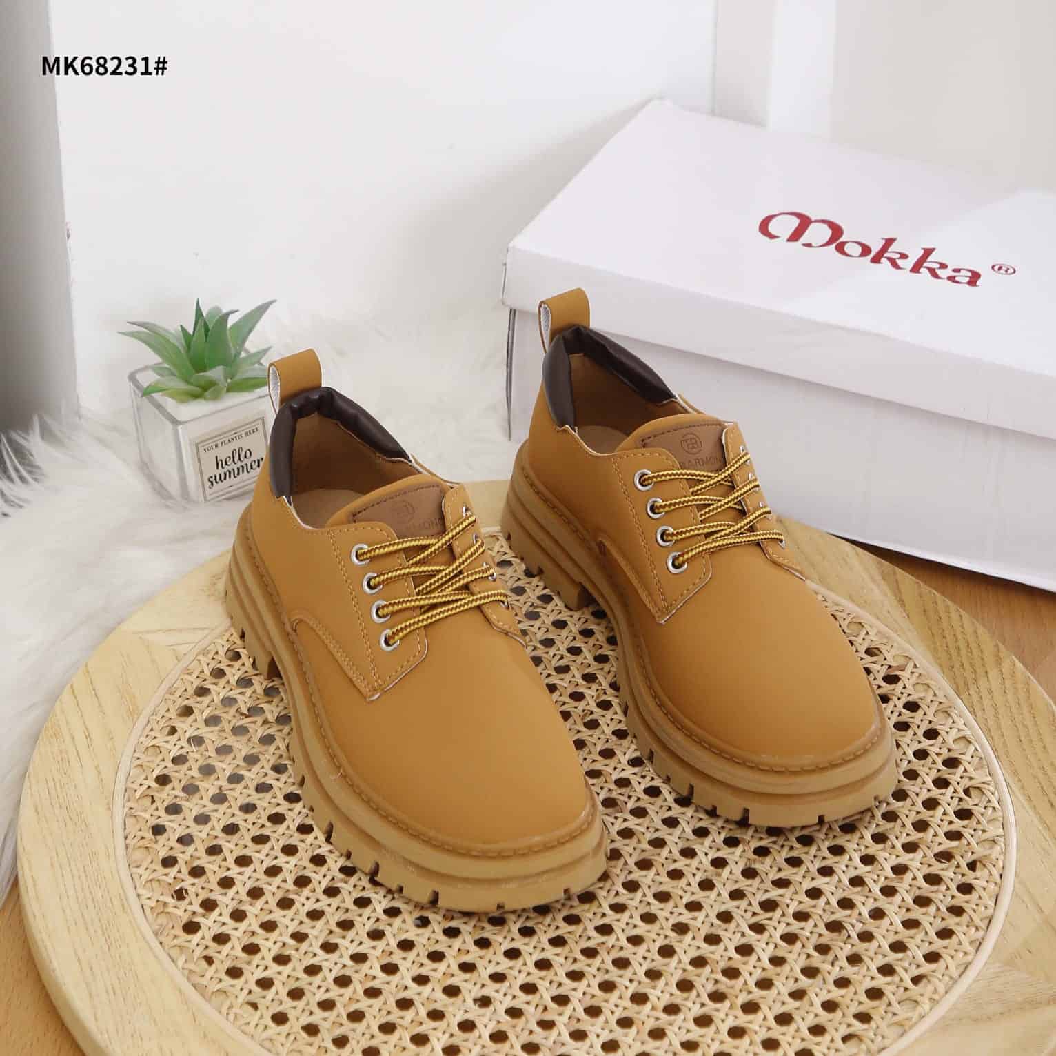 Sepatu Mokka Boots Shoes For Women With Suede Pu MK68231 Original Brand ...
