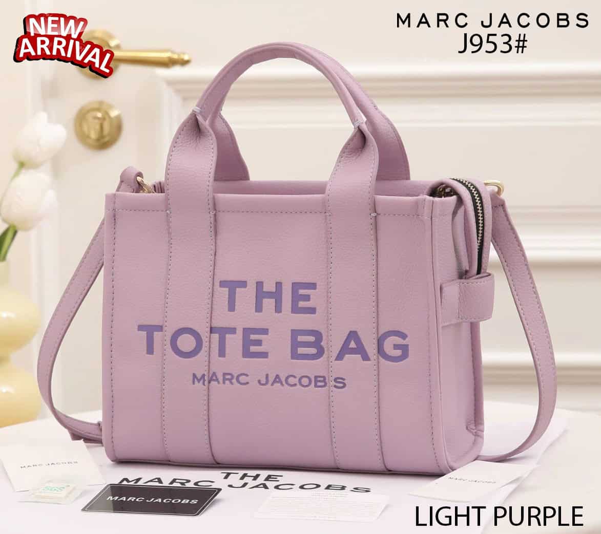 Tas Marc Jacobs The Clemence Leather Medium Tote Bag J953 Semi Original ...