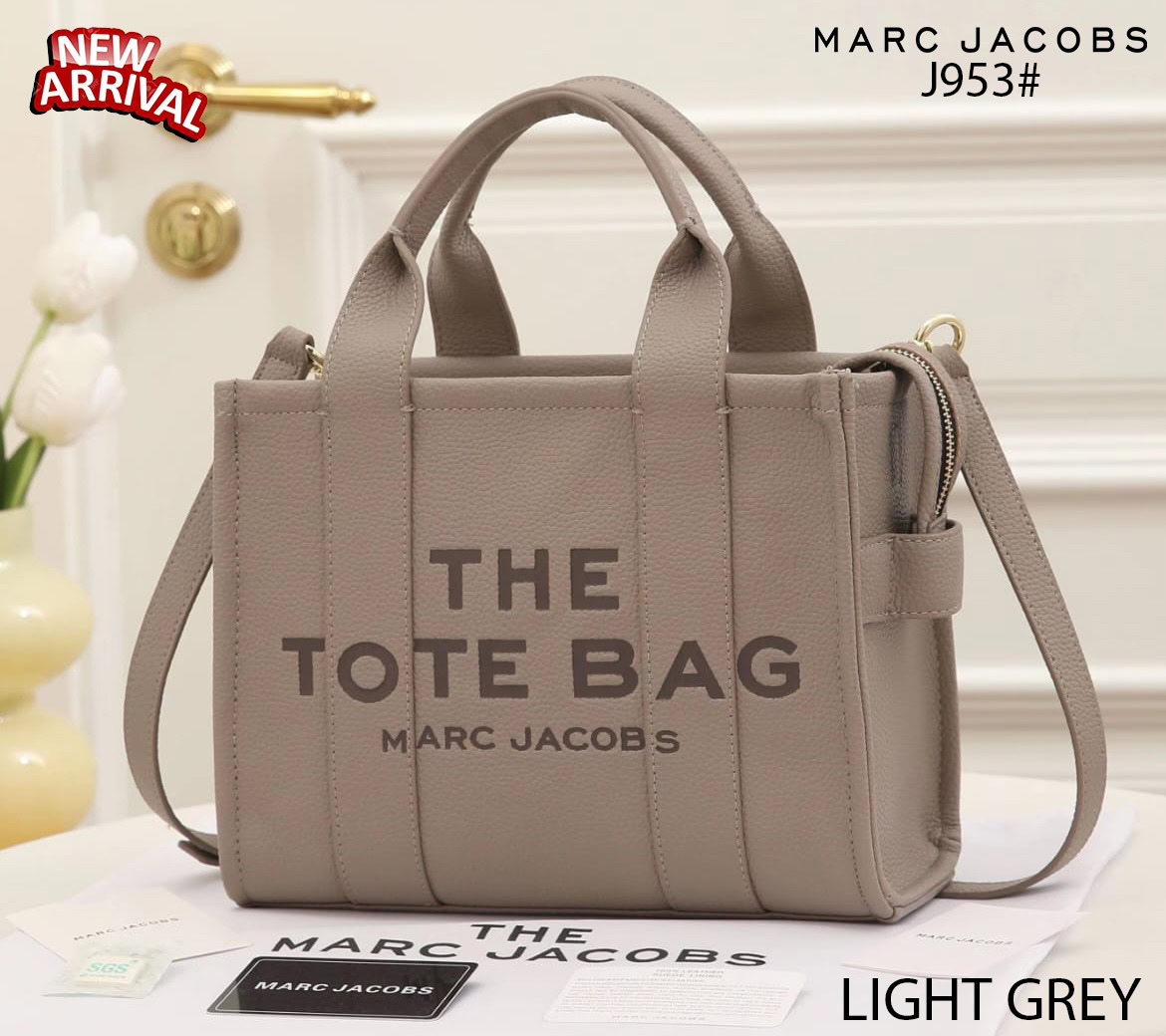 Tas Marc Jacobs The Clemence Leather Medium Tote Bag J953 Semi Original ...