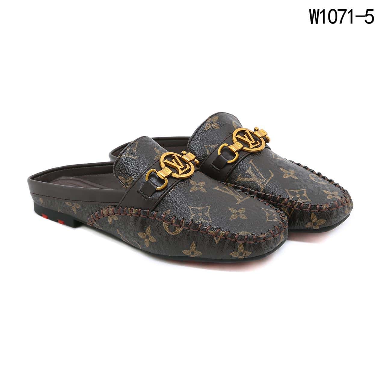 Sepatu Louis Vuitton Lv Slip On Loafers Cofy Flats Fullset W1071-5 Semi ...