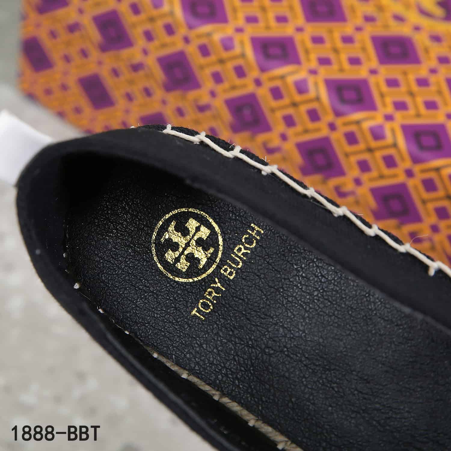 Sepatu Tory Burch 1888-BBT Espadrilles Semi Platinum (Kode: TRB309 ...
