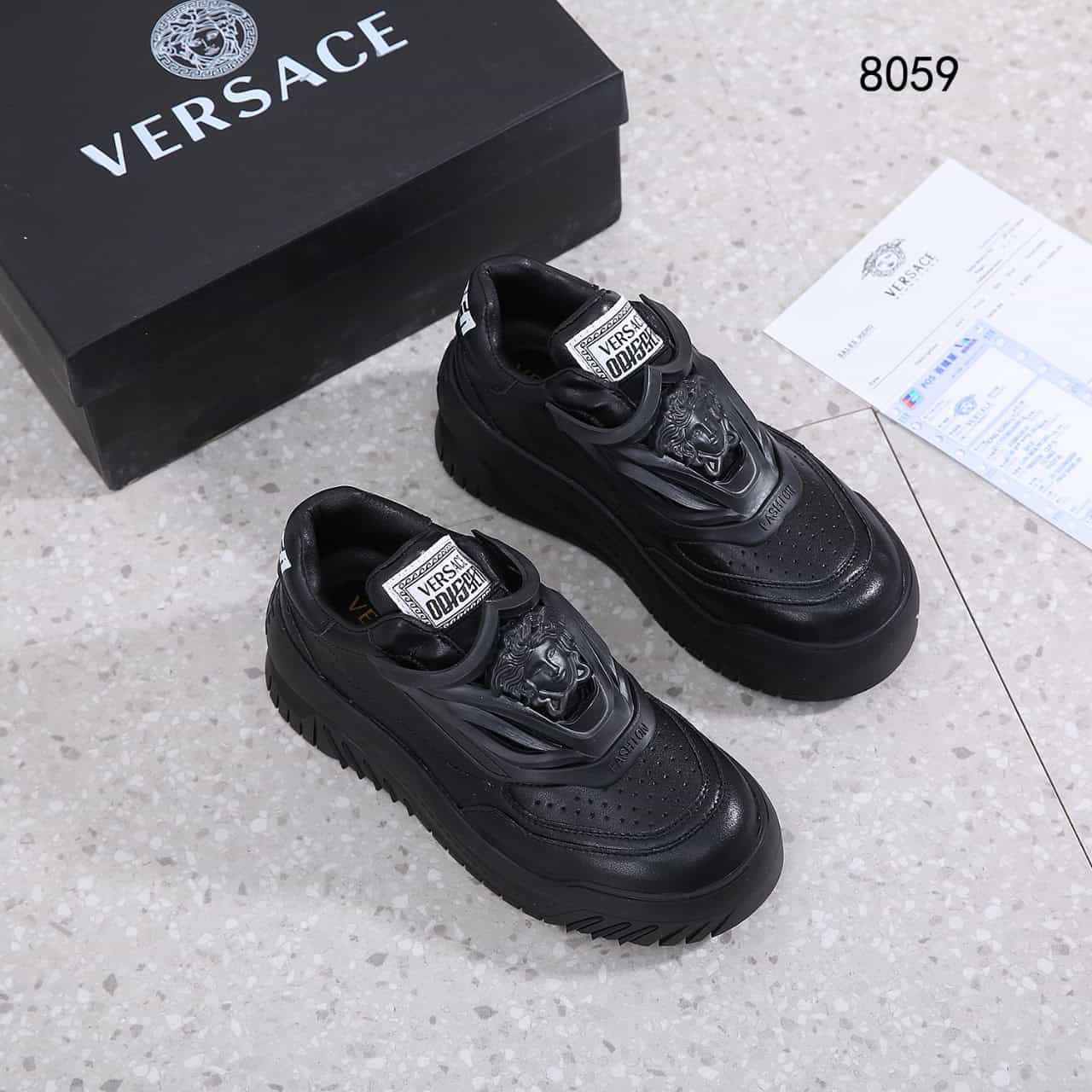 Sepatu Versace 8059 Odissea Sneaker Semi Platinum (Kode: VER115 ...