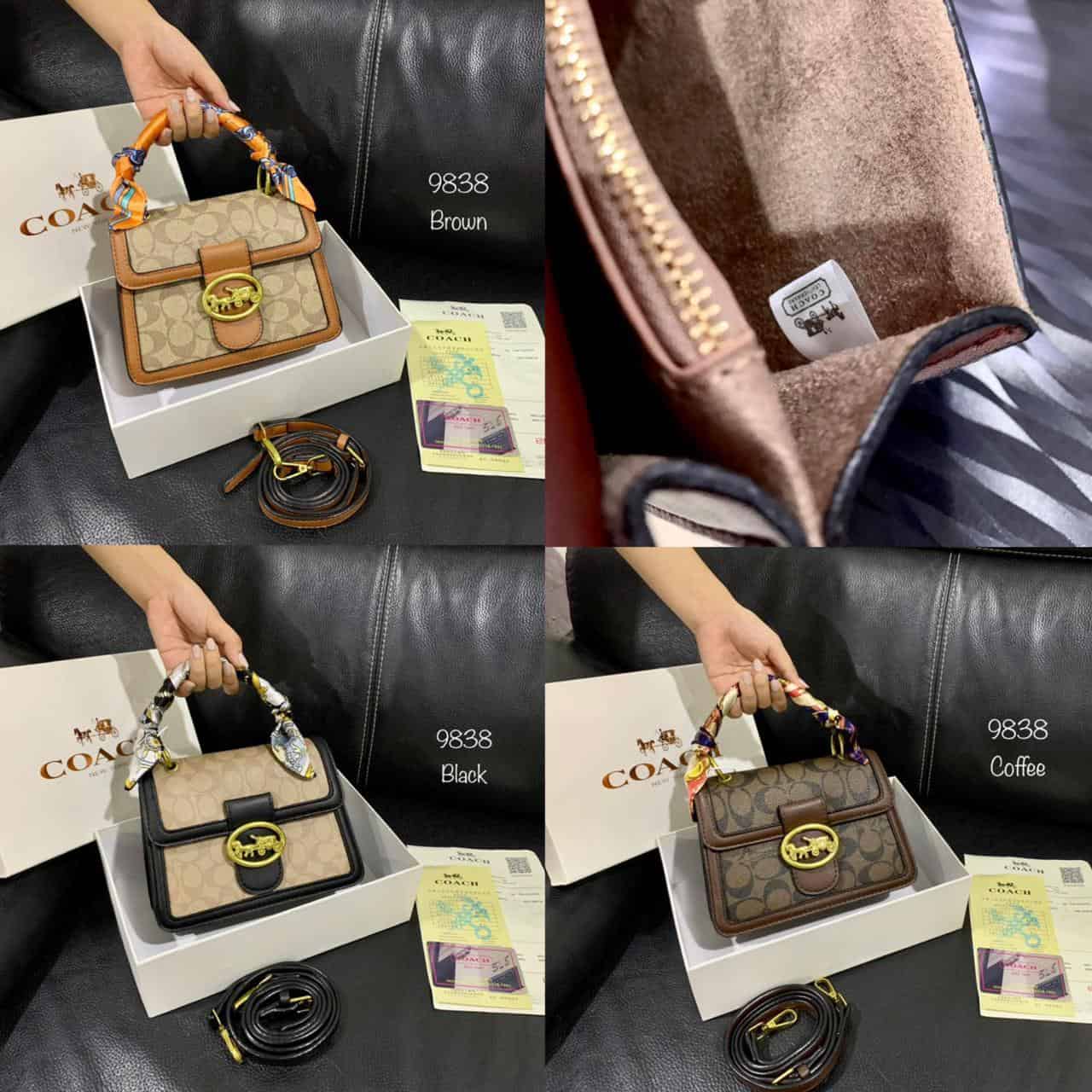 Tas Coach Shoulder Bag 9838 Semi Original (Kode: COA1124) - TasKW.com