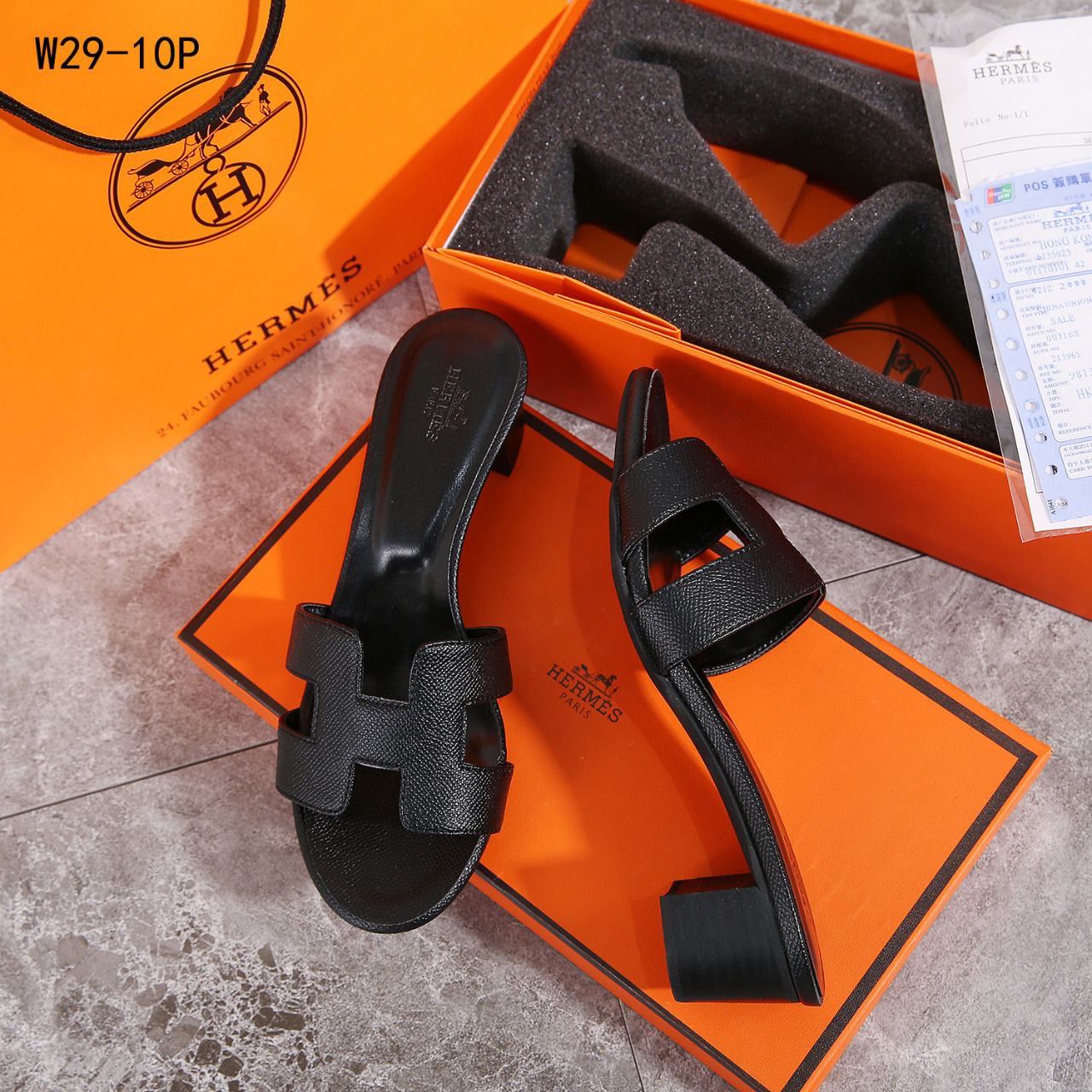 Sendal Hermes Oasis Sandals Epsom W29-10P Semi Premium (Kode: SHE225 ...