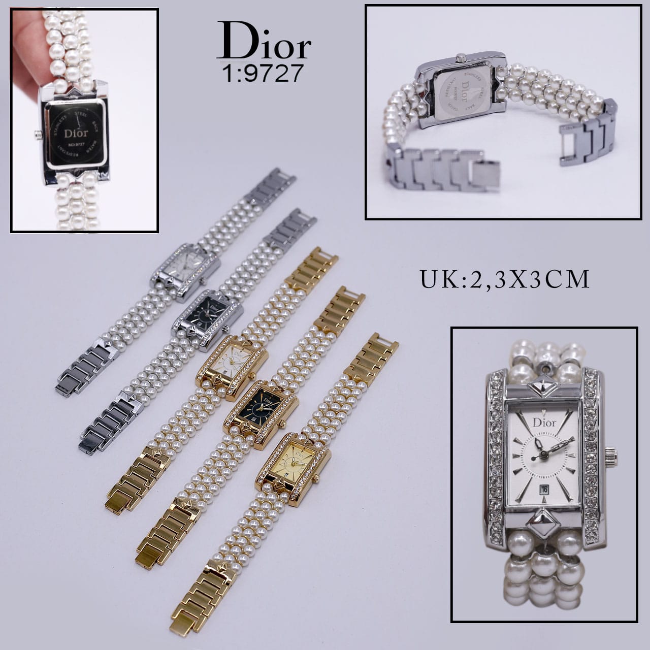 Jam Tangan Dior 9727 Super (Kode: JMT229) - TasKW.com