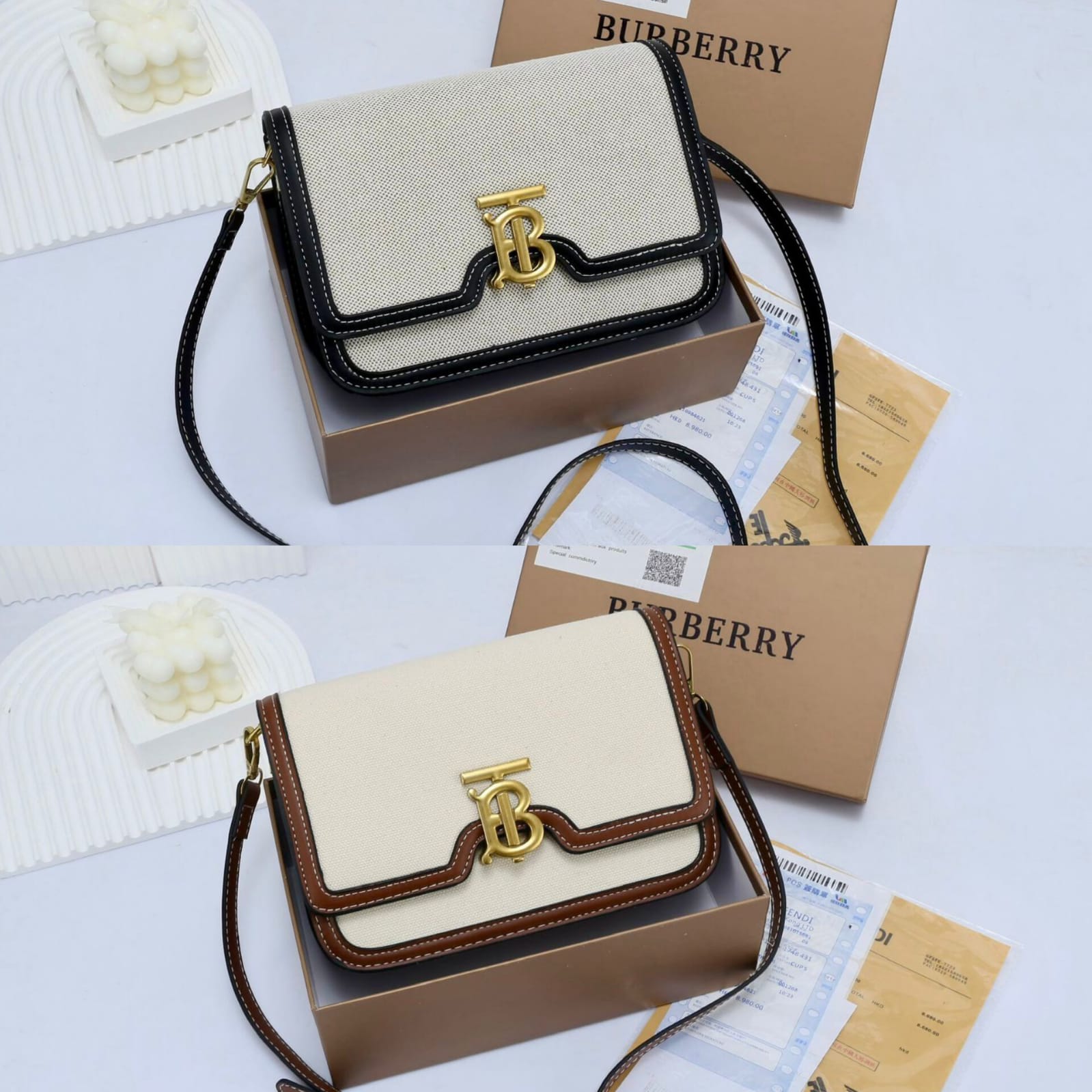Tas Burberry Shoulder Bag 8399 Semi Original (Kode: BUR178) - TasKW.com