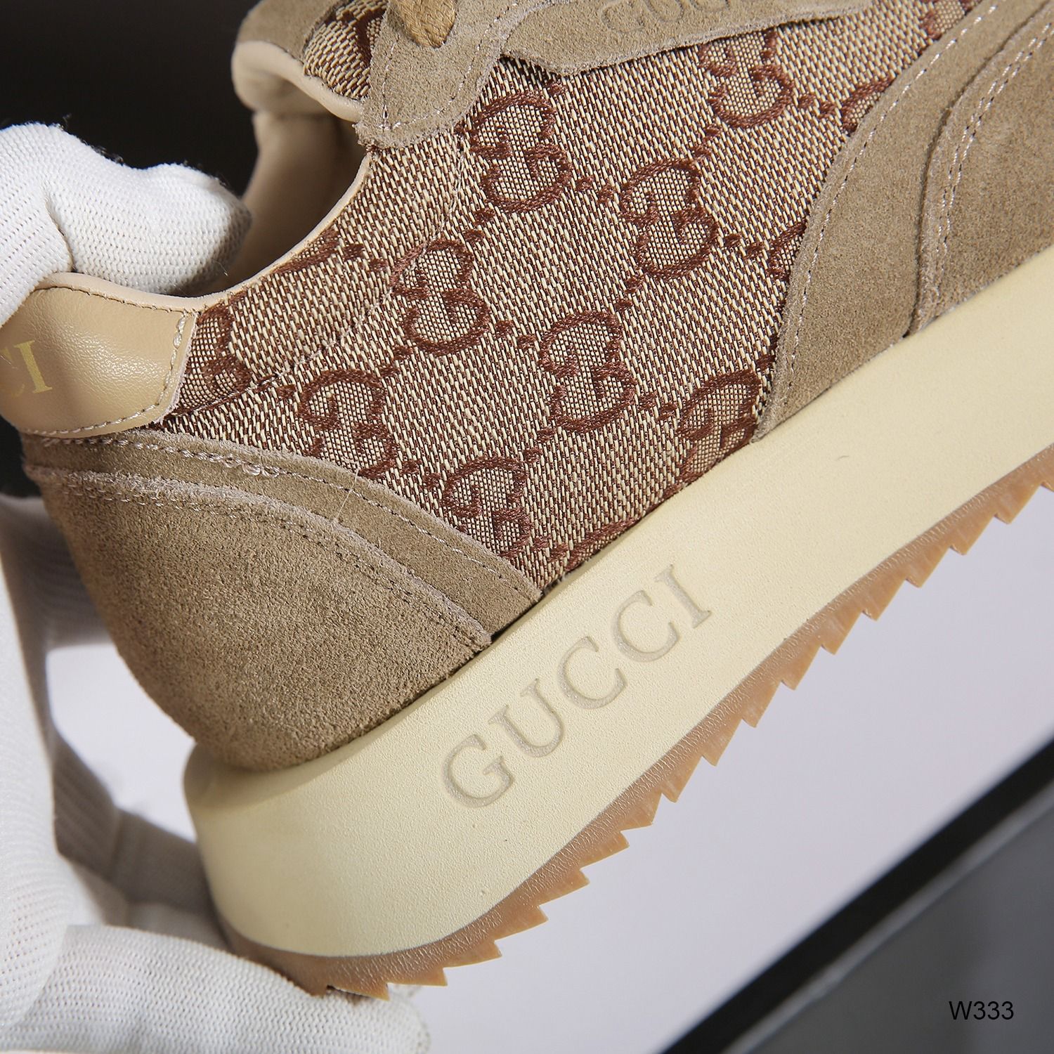 Sepatu Gucci Sneakers Highsole Grade AAA Sneakers W333 Semi Original ...