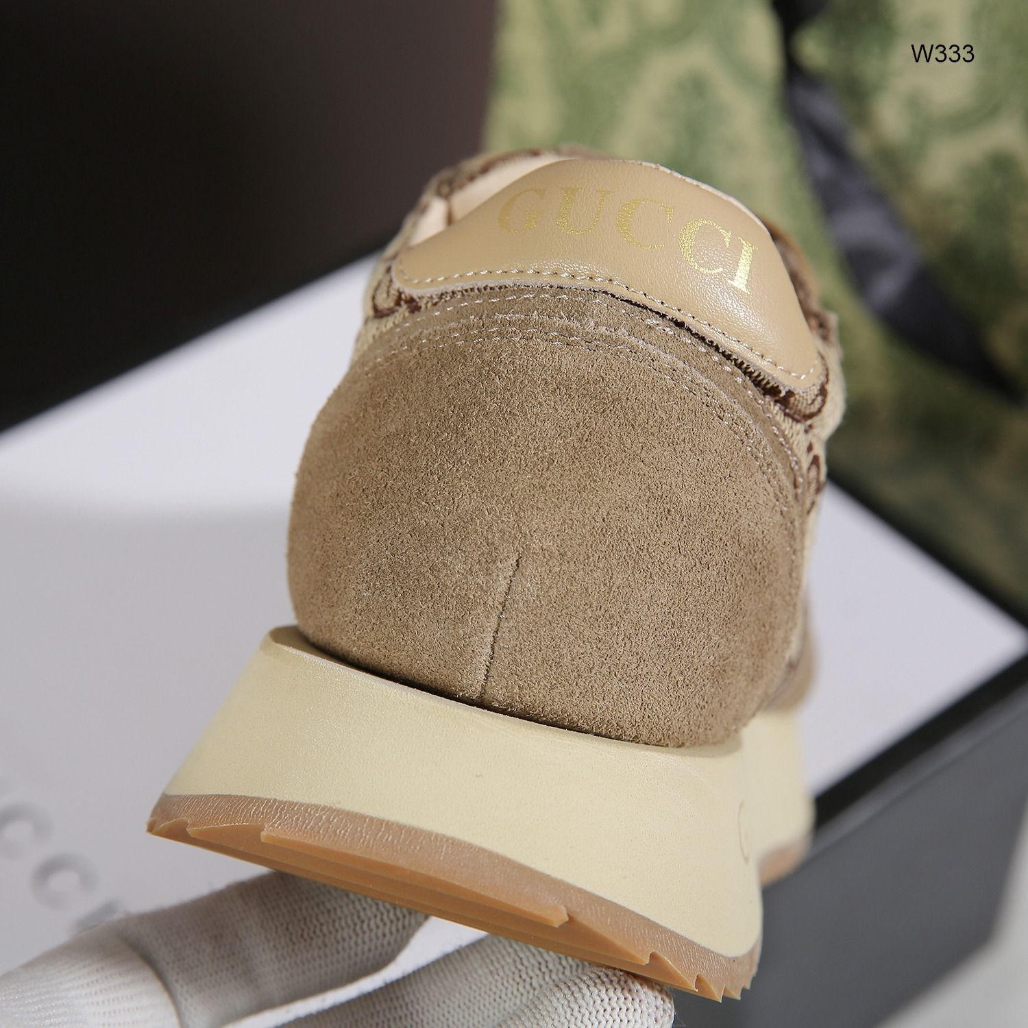 Sepatu Gucci Sneakers Highsole Grade AAA Sneakers W333 Semi Original ...