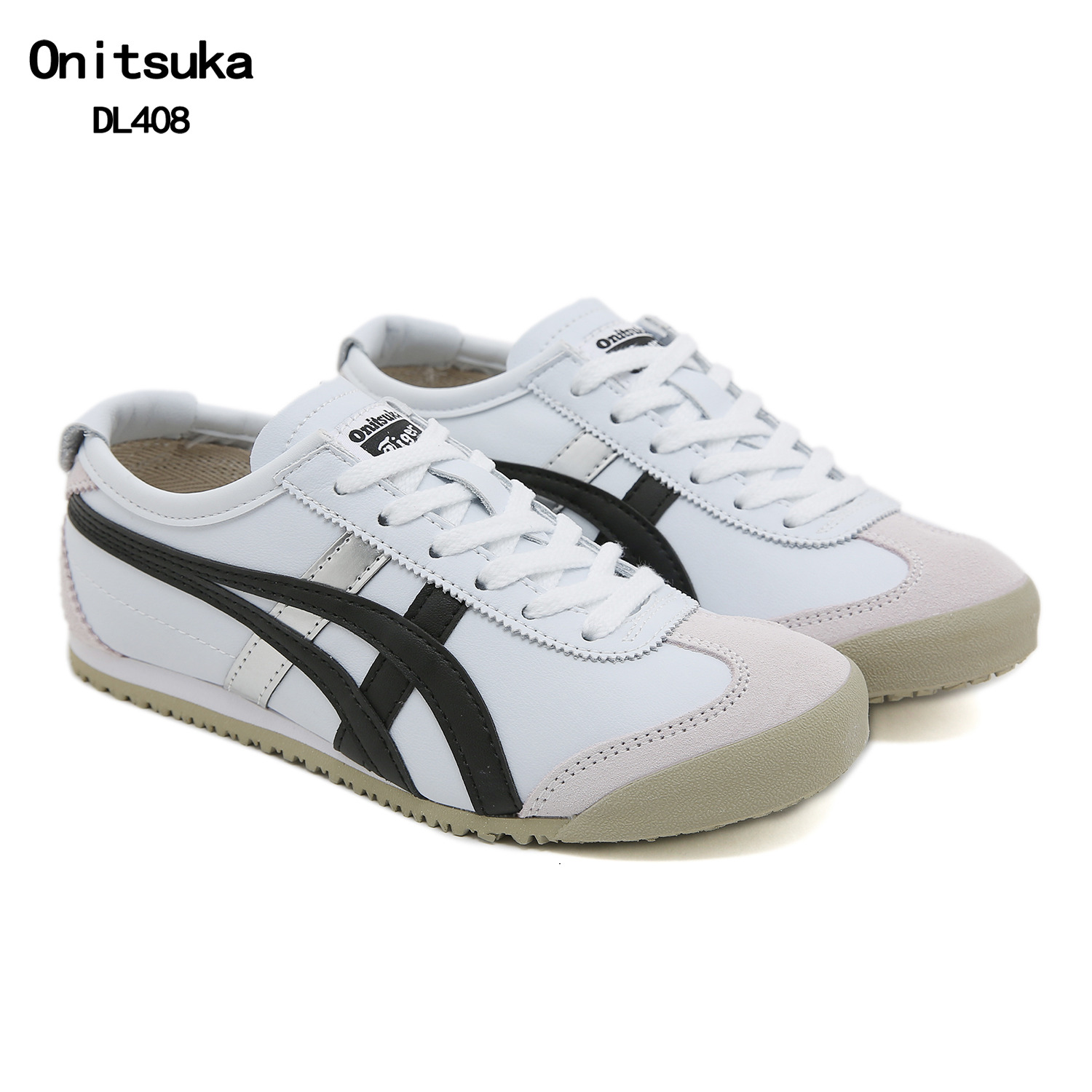 Sepatu Onitsuka Tiger Shoes DL408 Semi Platinum (Kode: SFA483) - TasKW.com