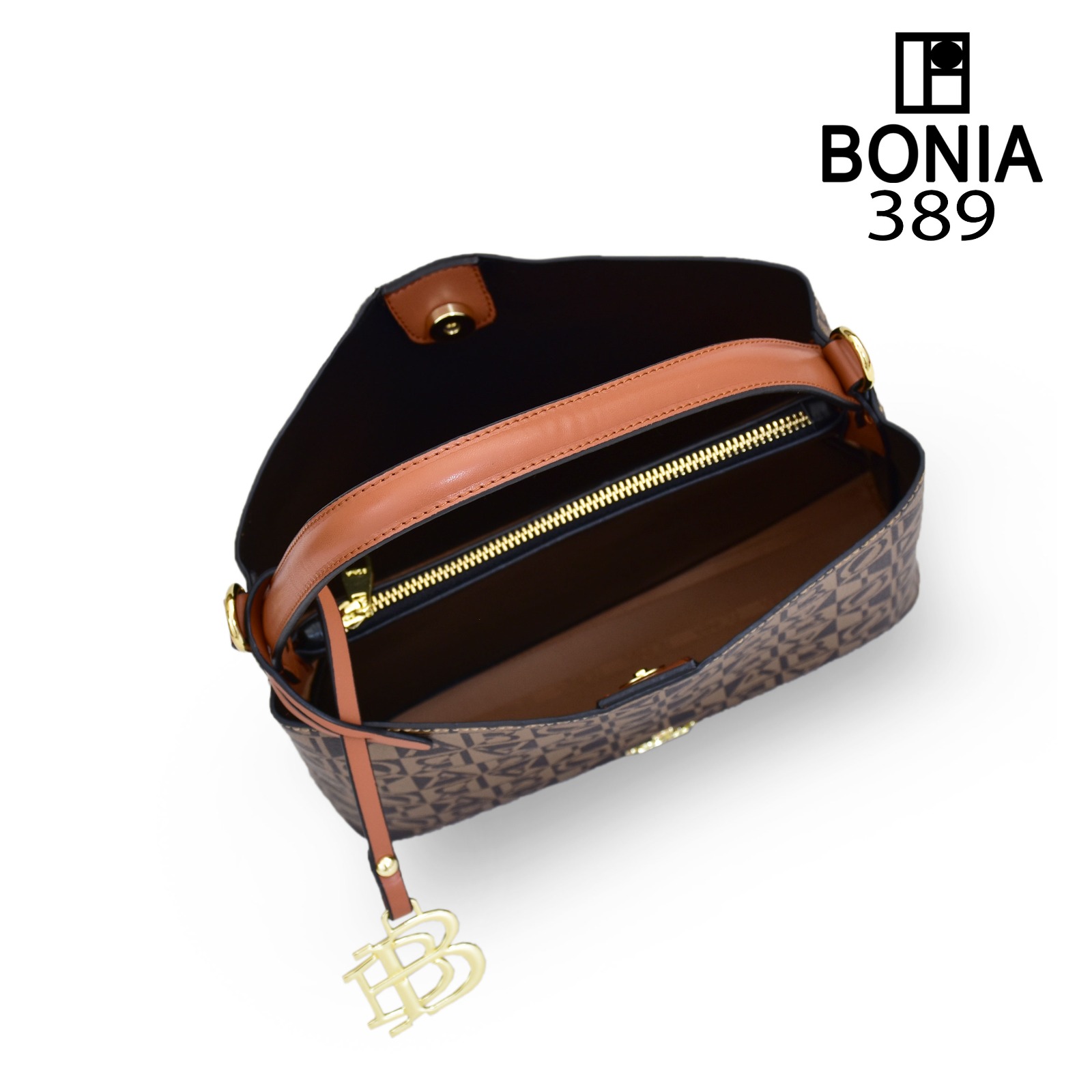 Tas Bonia Monogram Bag 389 Semi Original (Kode: BON621) - TasKW.com