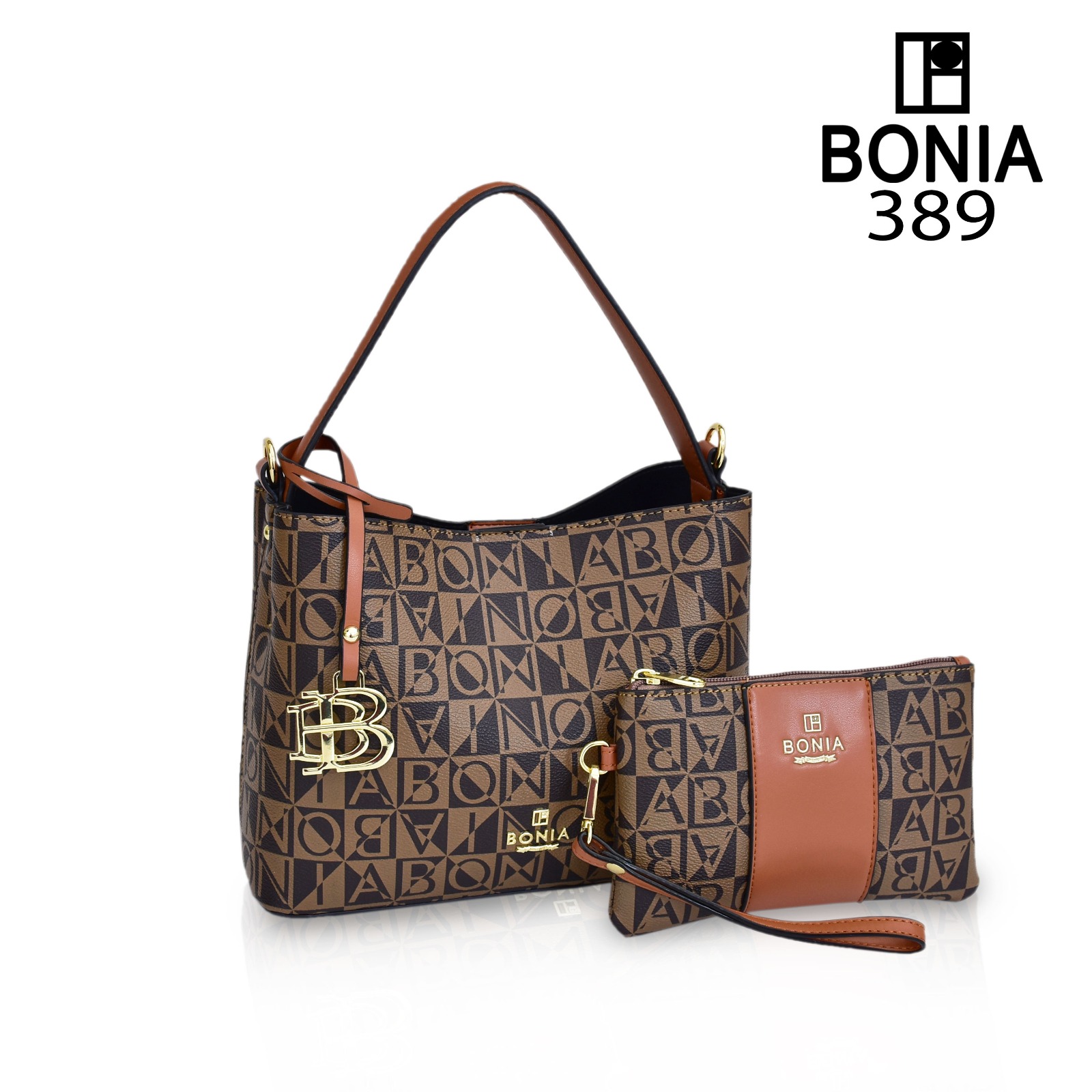 Tas Bonia Monogram Bag 389 Semi Original (Kode: BON621) - TasKW.com