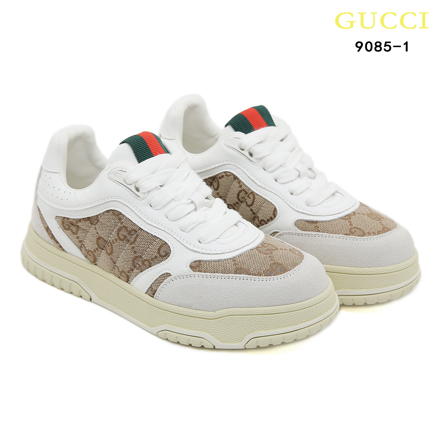 Sepatu Gucci Sneakers Shoes 9085-1 Semi Premium (Kode: GUC1071) - TasKW.com