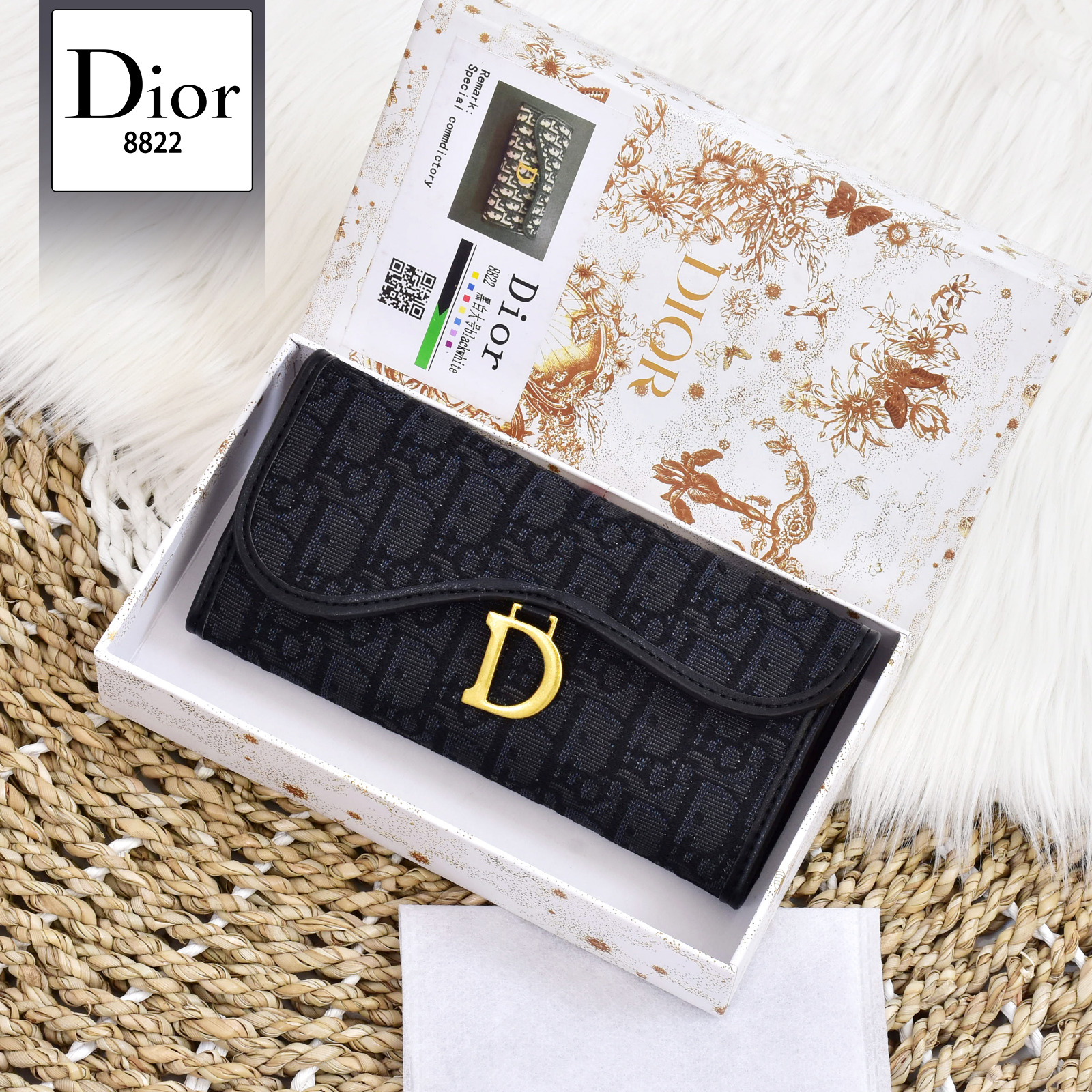 Dompet Panjang Wanita Christian Dior 8822 Platinum Like Ori (Kode ...