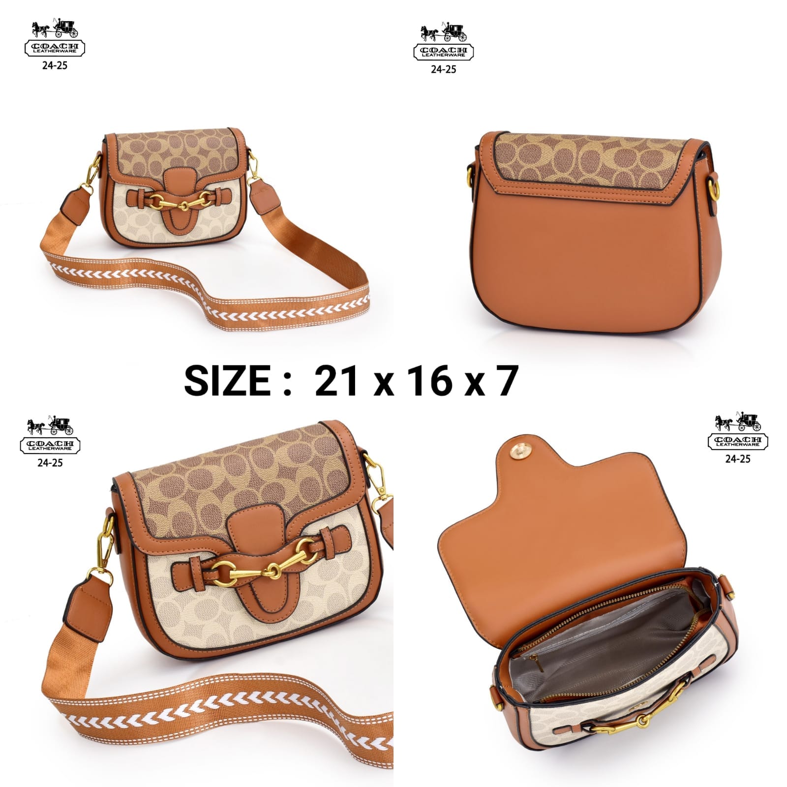 Tas Coach Bag 24-25 Platinum Like Ori (Kode: COA1213) - TasKW.com